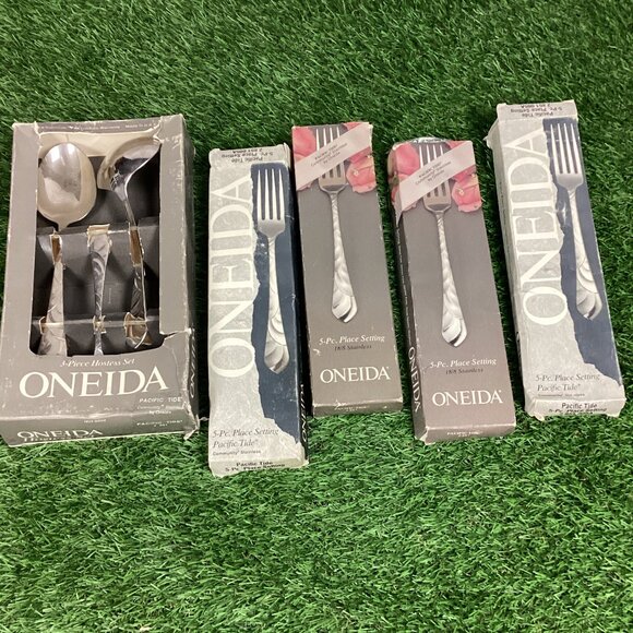 Oneida | Dining | Oneida Pacific Tide Community Stainless Flatware 4 ...